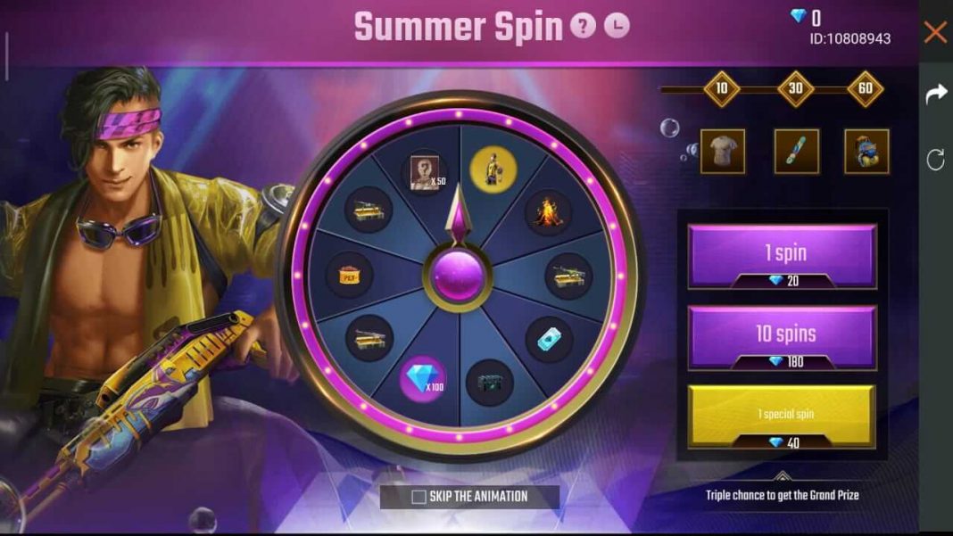 Free Fire Summer Spin Event Complete Details – Mobile Mode Gaming