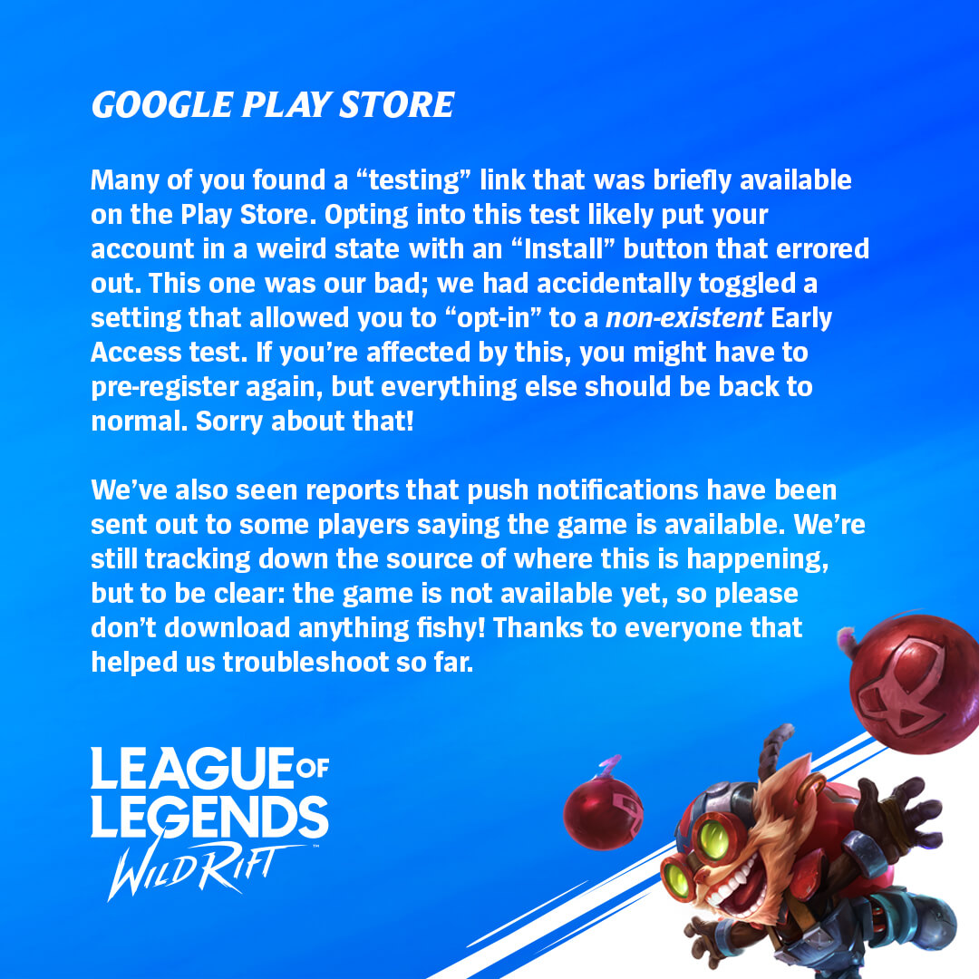 League of Legends Wild Rift Alpha Test Announced In Selected Regions ...