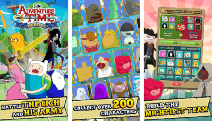 Turn-Based RPG 'Adventure Time Heroes' Is Now Available For Pre ...