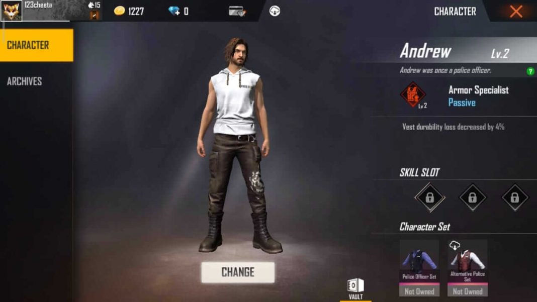 Free Fire Andrew Character: Guide, Tips & Tricks – Mobile Mode Gaming