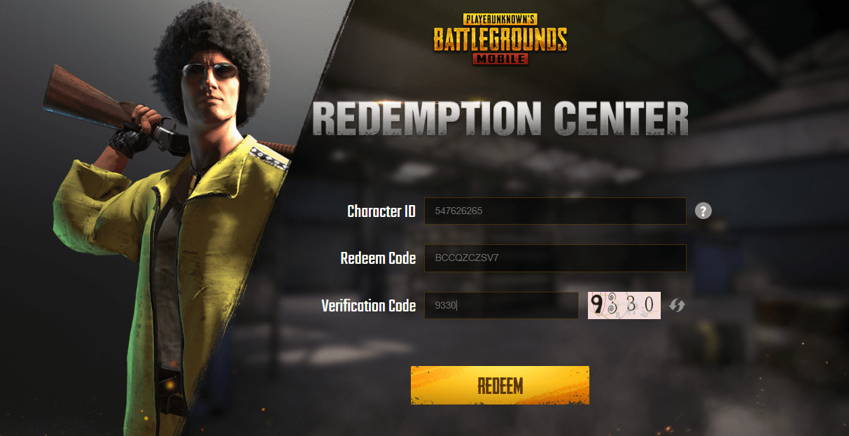 PUBG Mobile SCAR-L Skin Redeem Code – July 2020 – Mobile Mode Gaming