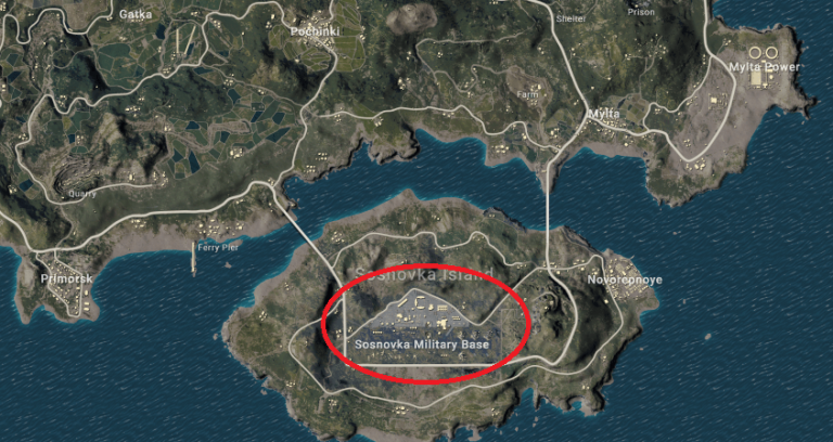 PUBG Mobile Erangel Map: Best Loot Locations – Mobile Mode Gaming