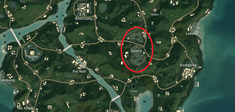 PUBG Mobile Sanhok Map: Best Loot Locations – Mobile Mode Gaming