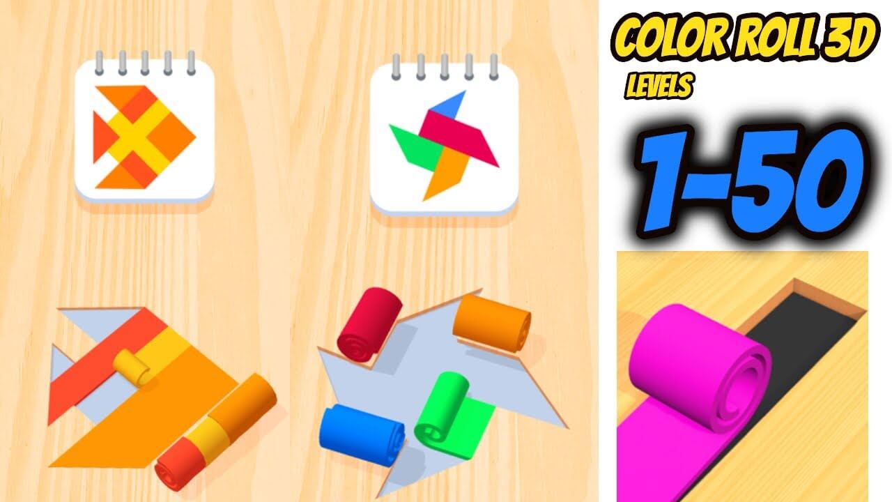 Color Roll 3D: Explore your creativity in this game – Mobile Mode Gaming