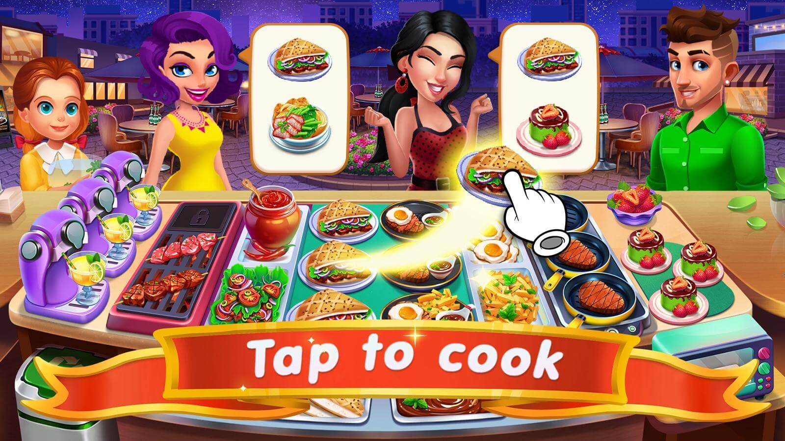 Cooking Sizzle: Master Chef - A fun online cooking game – Mobile Mode ...